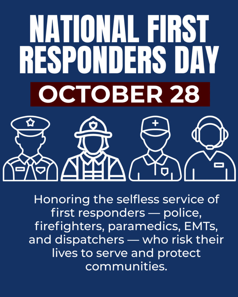 Swansea Police Department Recognizes National First Responders Day ...